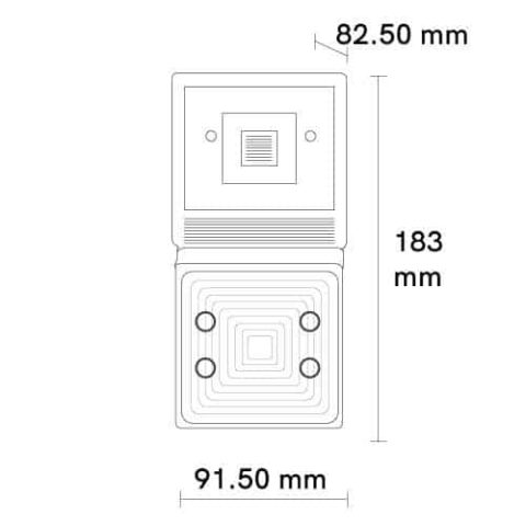 YL40 Red Sounder And Flasher - GDA